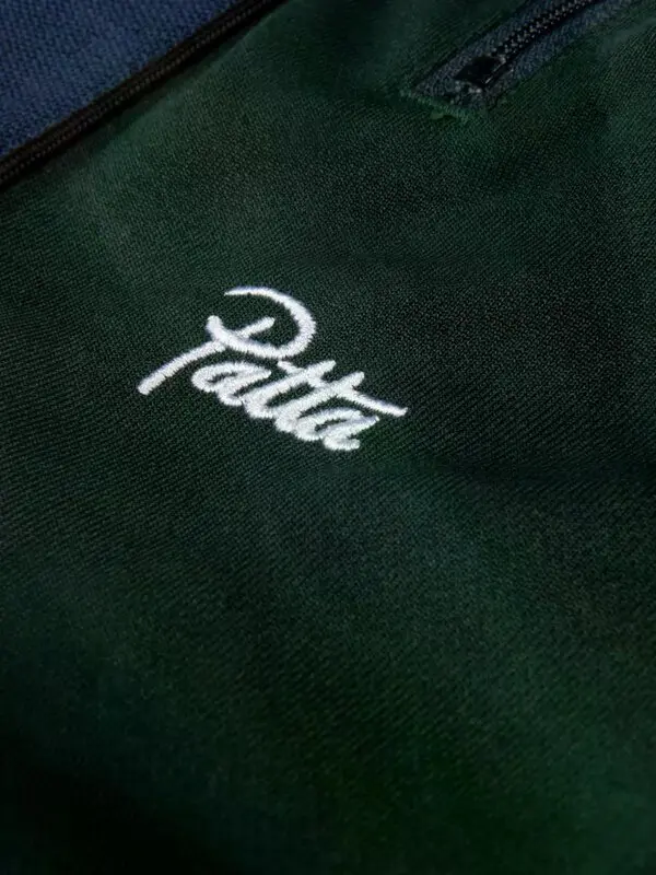 PATTA Side-stripe Logo-detail Track Pants