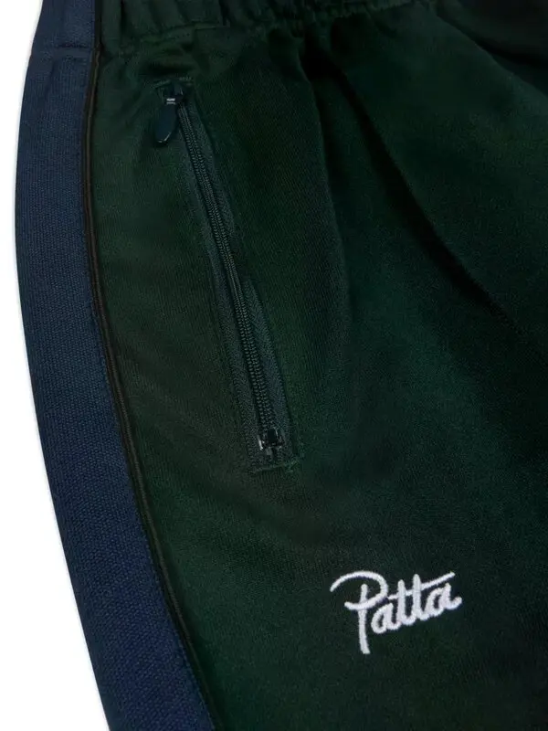 PATTA Side-stripe Logo-detail Track Pants