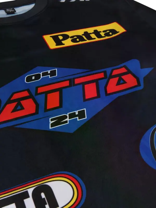 PATTA Long Sleeve Logo Detail T-shirt