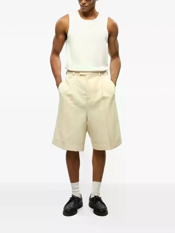 ABOUT:BLANK Pleated Tailored Shorts