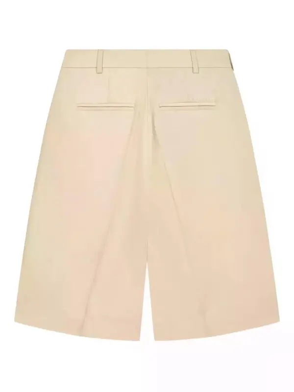 ABOUT:BLANK Pleated Tailored Shorts