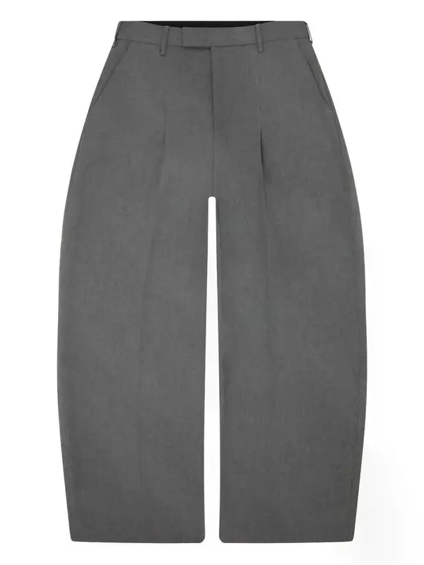 ABOUT:BLANK Pleated Trousers - Grey