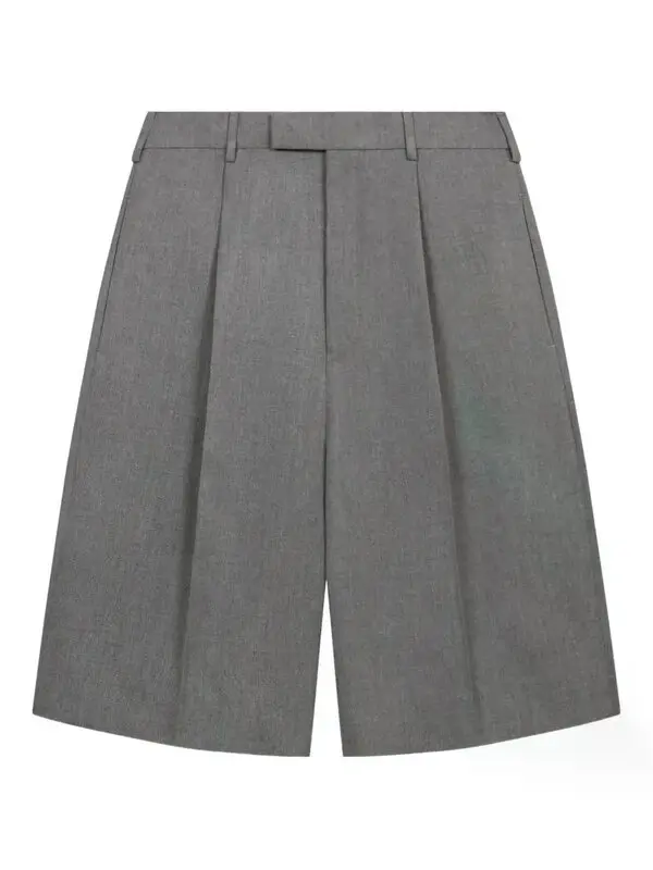 ABOUT:BLANK Pleated Front Fastening Shorts
