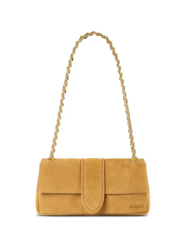 Jacquemus The Bambino Chain Suede Bag