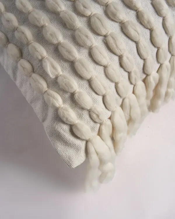 Quince Dana Wool Fringe Pillow Cover