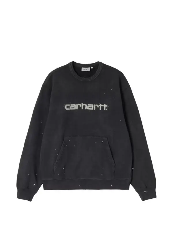 Carhartt Work In Progress Logo Cotton Sweatshirt