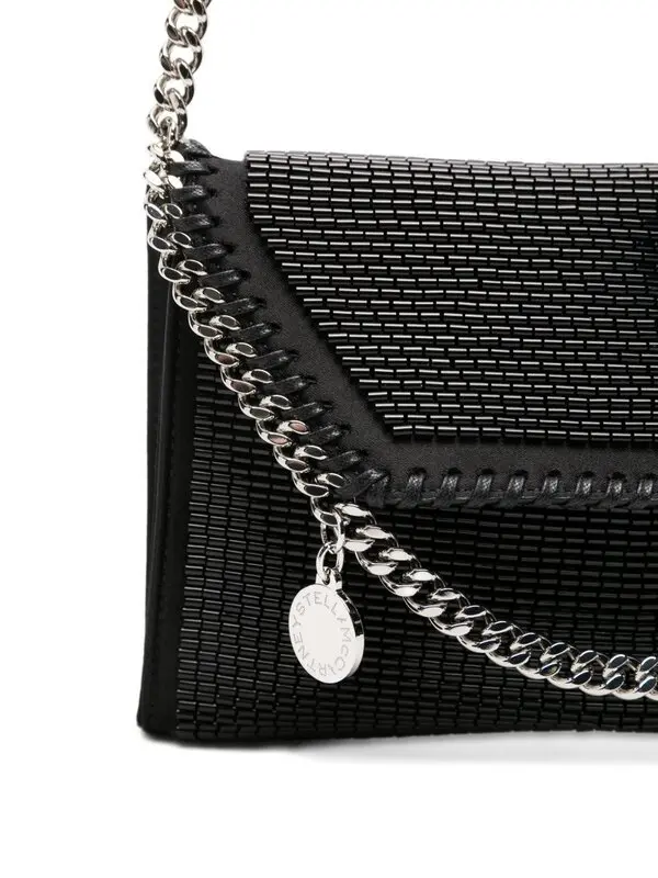 Stella McCartney Falabella Wallet On Chain Bag - Black