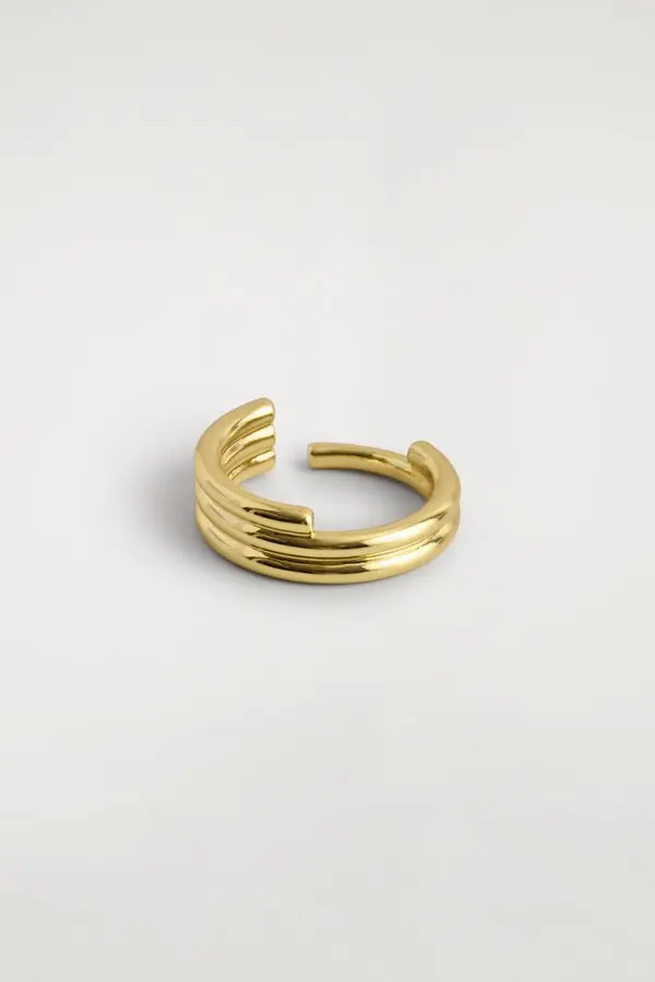 Cos Stacked Ring - Gold