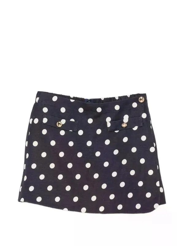 Maje Polka-dot Skorts
