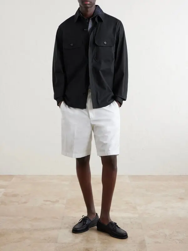 Zegna Cotton-blend Overshirt