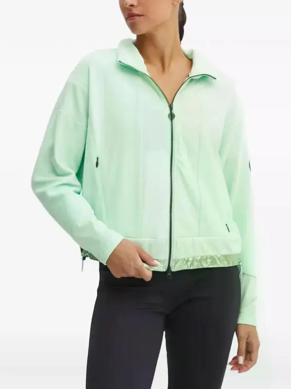 SPORTALM Logo Patch Metallic Trim Jacket