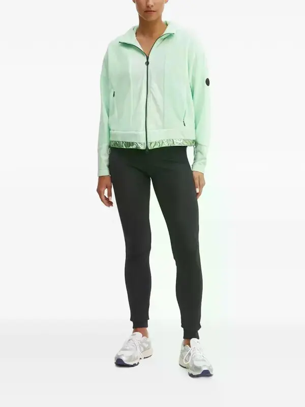 SPORTALM Logo Patch Metallic Trim Jacket