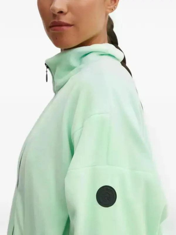 SPORTALM Logo Patch Metallic Trim Jacket