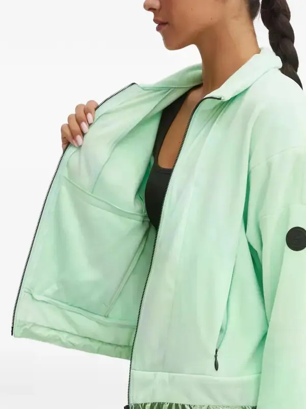 SPORTALM Logo Patch Metallic Trim Jacket