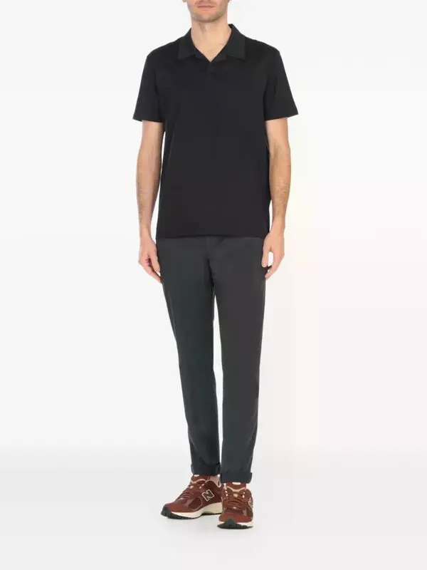 DONDUP Polo-collar V-neck T-shirt