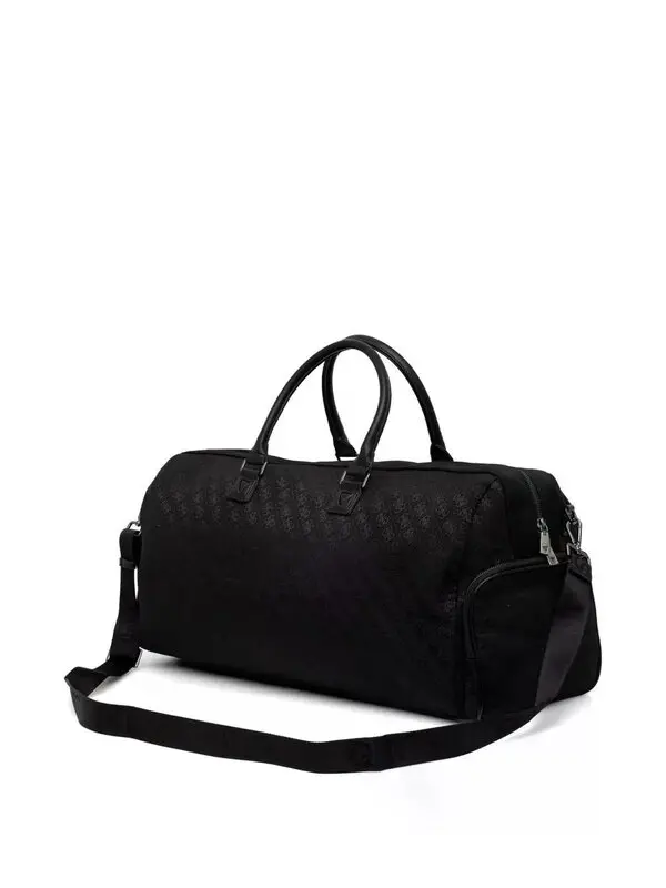 Guess Boston Monogram Holdall Bag - Black