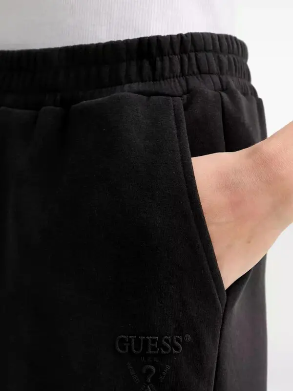 Guess Logo Embroidered Track Pants