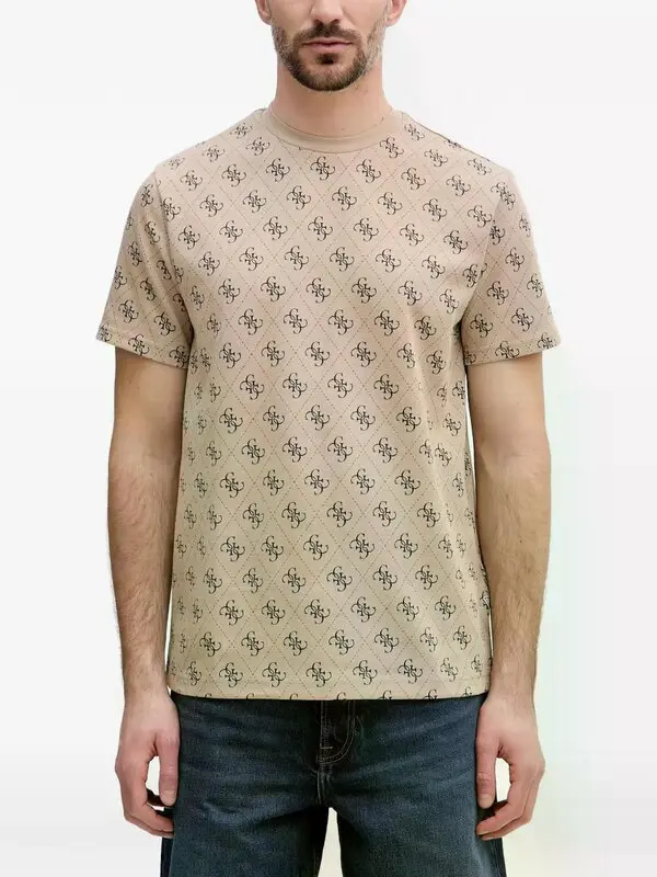 Guess Monogram-print T-shirt