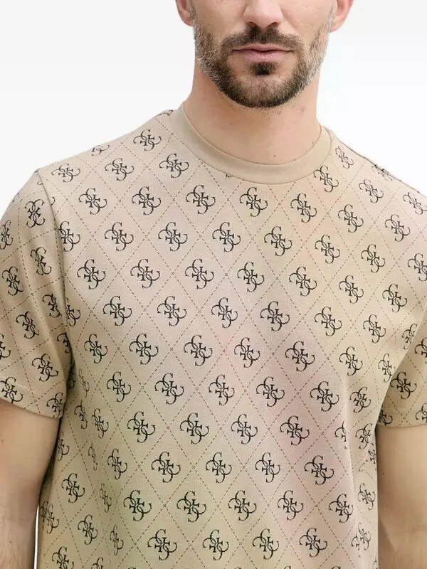 Guess Monogram-print T-shirt