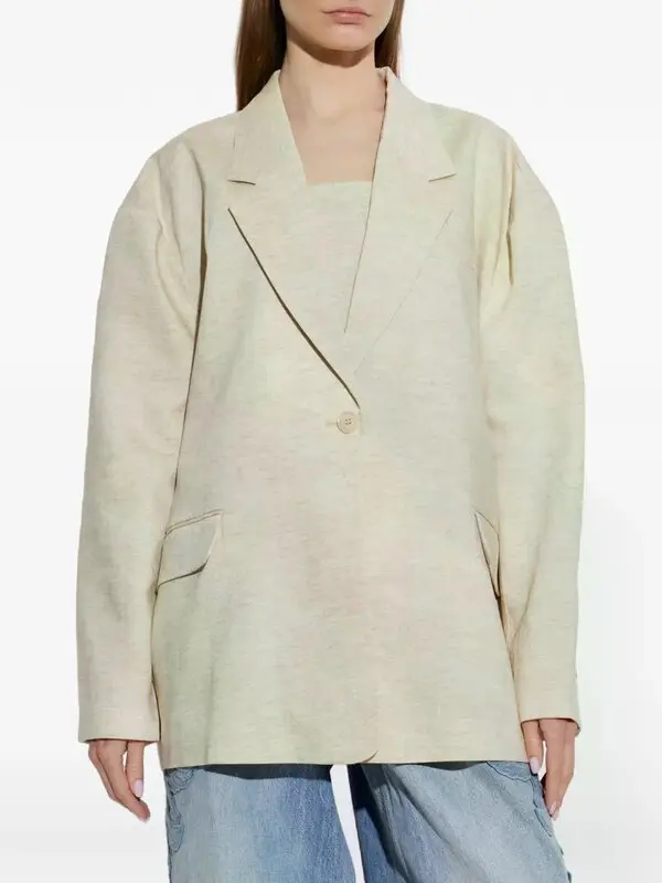 GESTUZ Notched Lapel Blazer