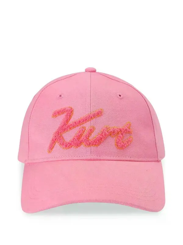 Kurt Geiger Logo Baseball Cap - Pink