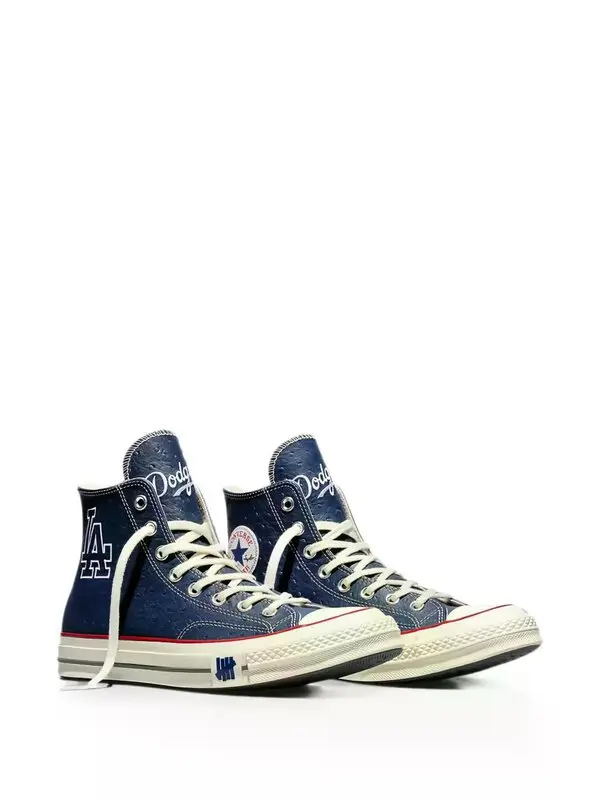 CONVERSE X Dodgers X Undefeated Chuck 70 High-top Sneakers - Blue