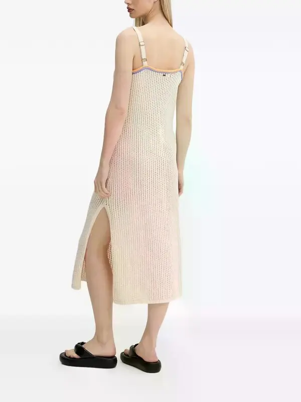 Rip Curl Cala Vadella Open-knit Midi Dress