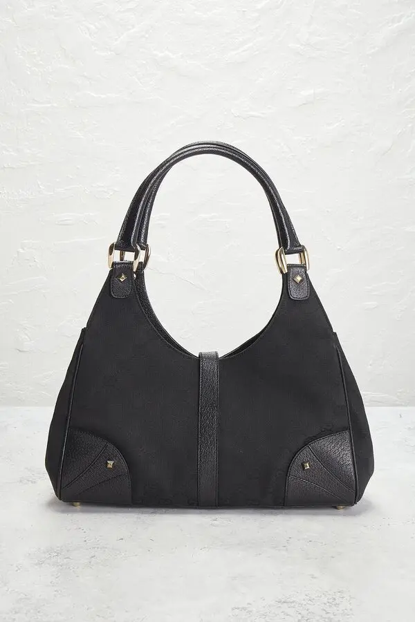Gucci Nailhead Bardot Shoulder Bag
