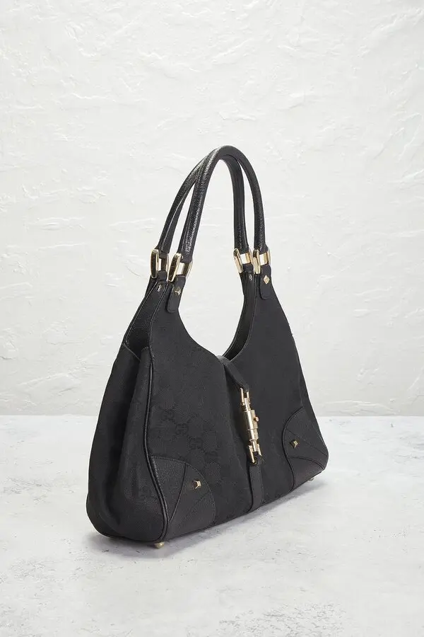 Gucci Nailhead Bardot Shoulder Bag
