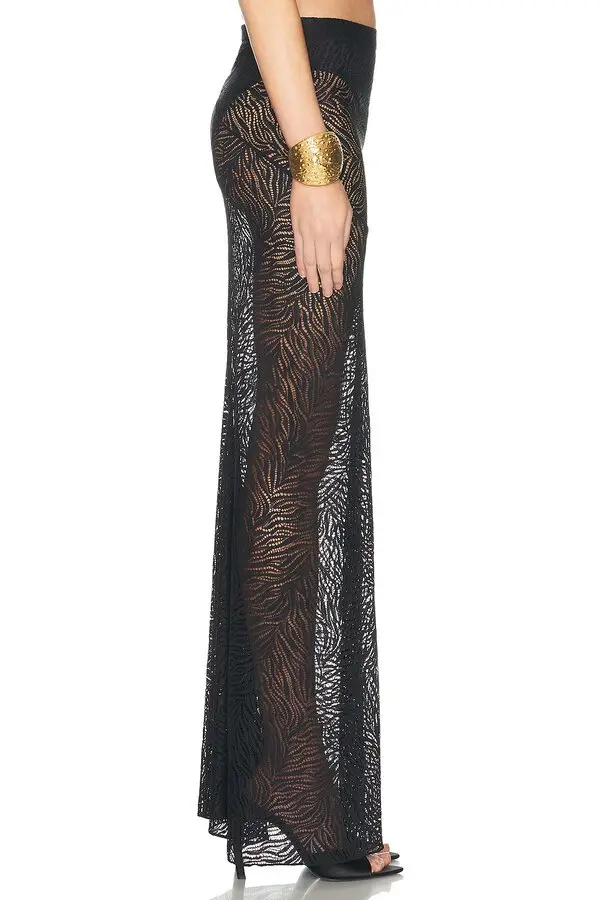 Atlein Lace Full Length Skirt