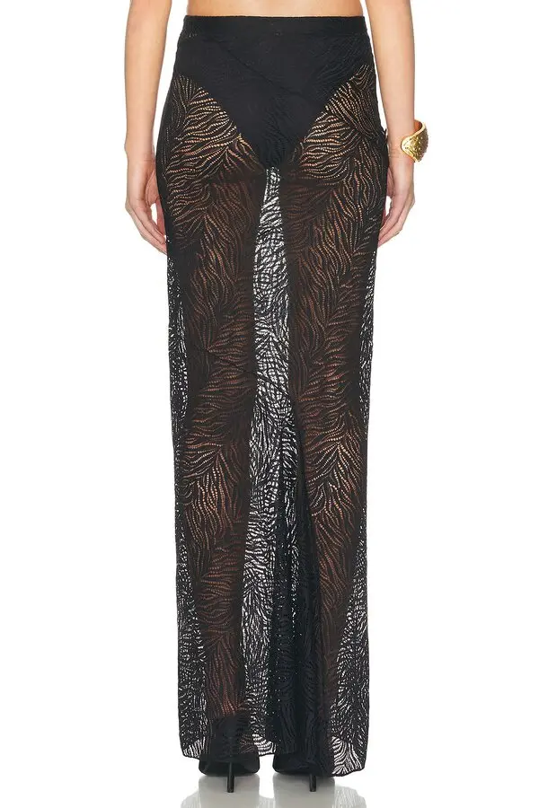 Atlein Lace Full Length Skirt