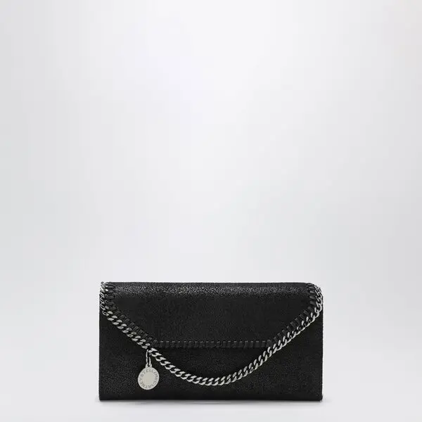 Stella McCartney Falabella Crossbody Wallet - Black