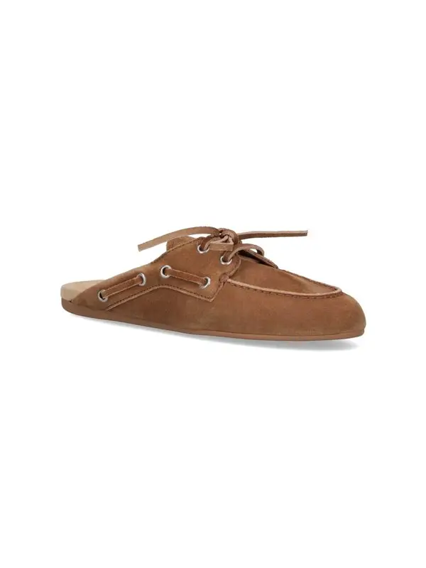 Miu Miu Suede Mules