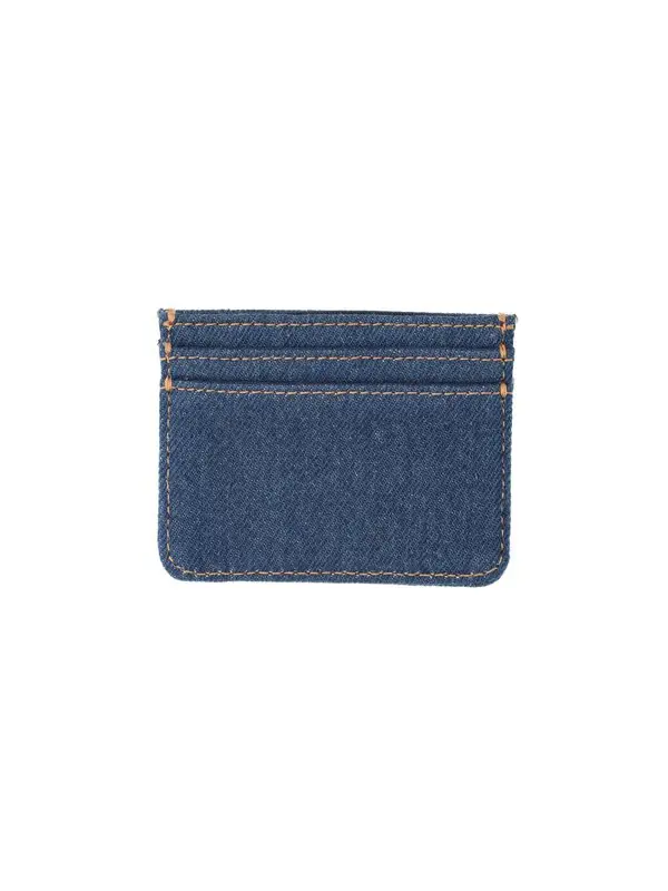 Miu Miu Cardholder Logo - Blue