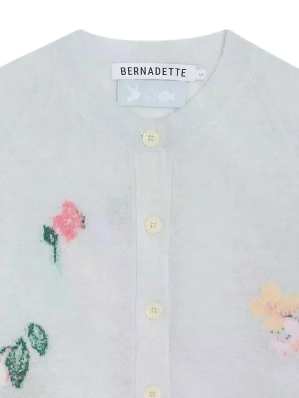 Bernadette Clemence Floral Intarsia Cardigan