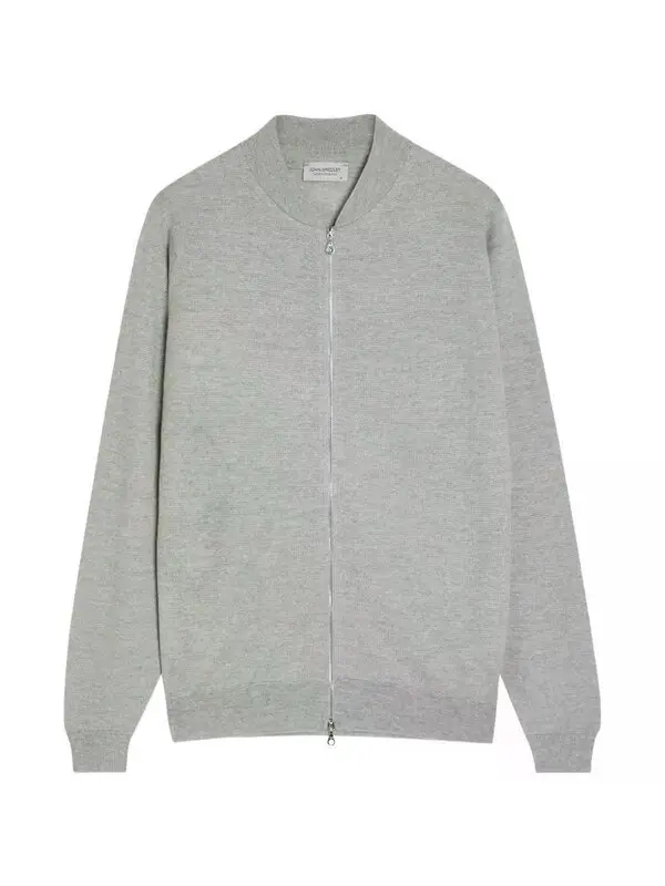 John Smedley Zip-up Cardigan