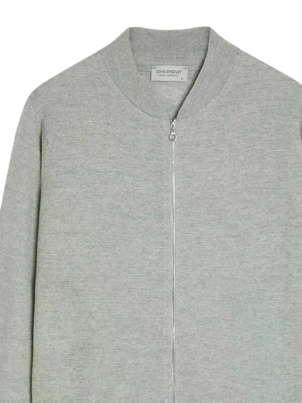 John Smedley Zip-up Cardigan