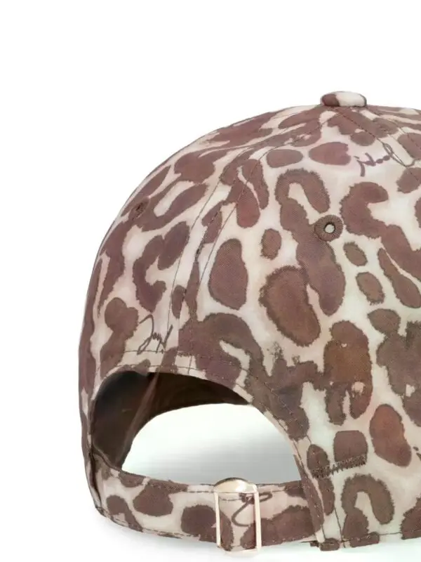JOOP! Anahi Leopard-print Logo-embroidered Cap