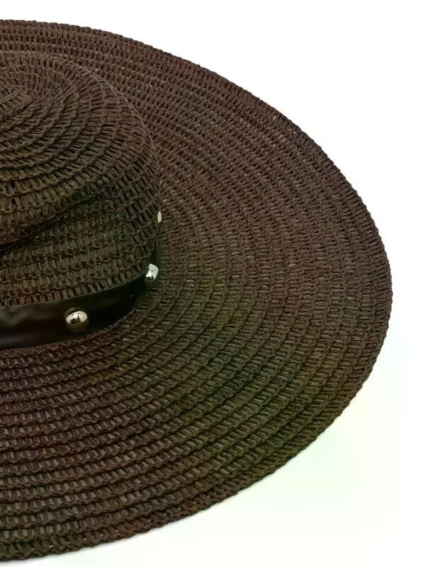 Liu Jo Embellished Wide-brim Hat