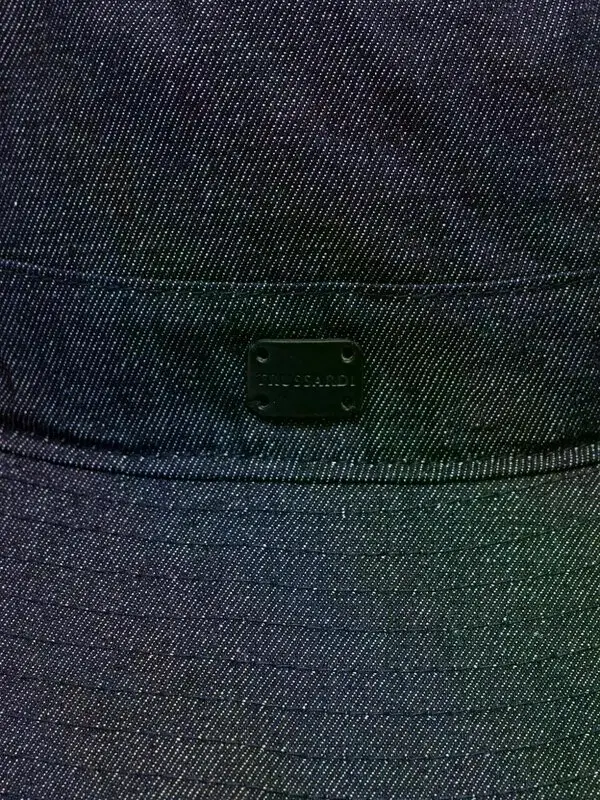 TRUSSARDI Logo Plaque Wide-brim Hat