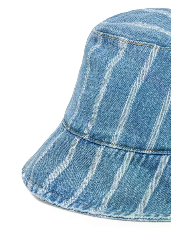 Marc O'polo Striped Denim Bucket Hat