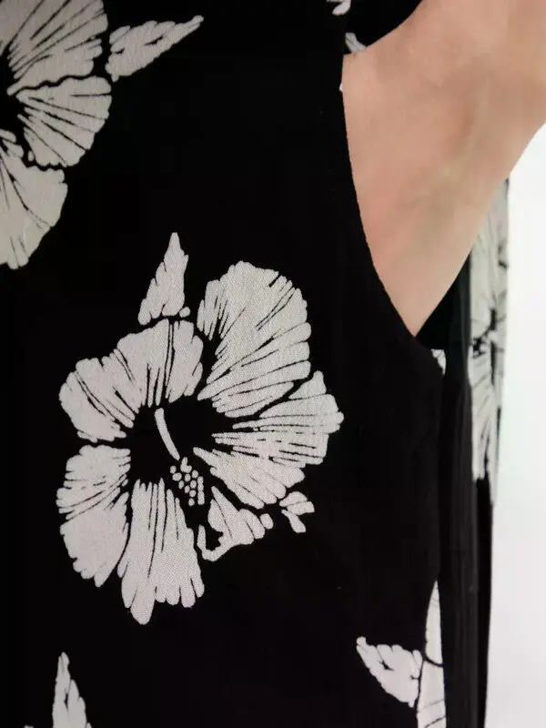 Rip Curl Floral-print Wide-leg Palazzo Pants