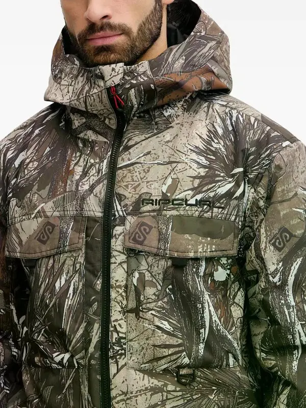 Rip Curl Pinna Graphic Print Hooded Jacket