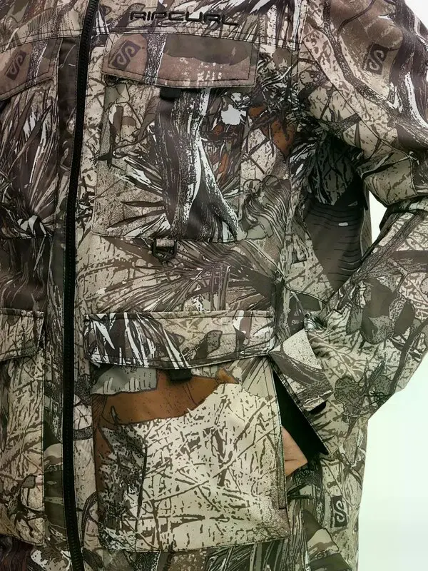 Rip Curl Pinna Graphic Print Hooded Jacket