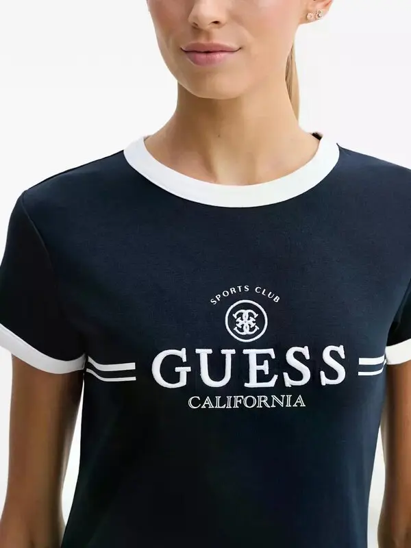 Guess Embroidered Mini Dress