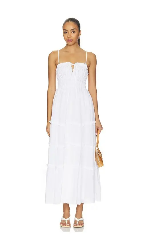 MORE TO COME Zoe Maxi Dress - White