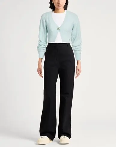 CHIARA FERRAGNI Cropped Cable Knit Cardigan - Blue