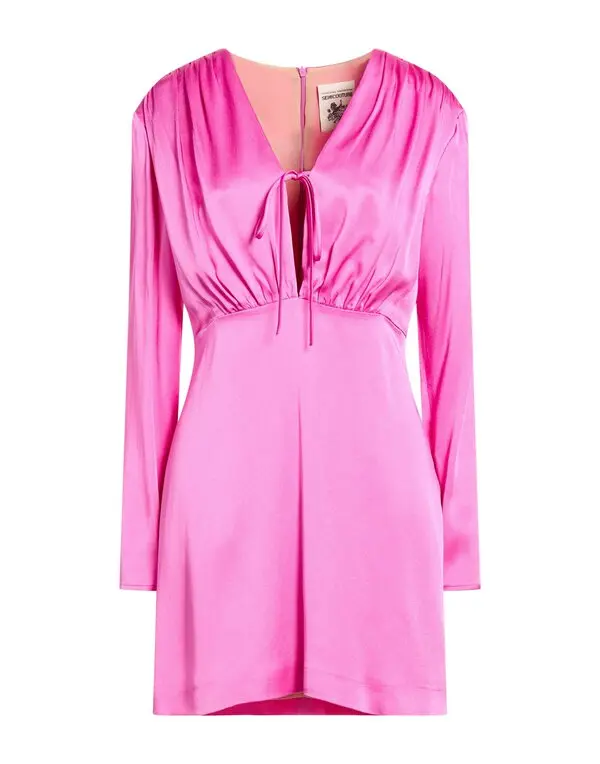 SEMICOUTURE Acetate & Viscose Mini Dress