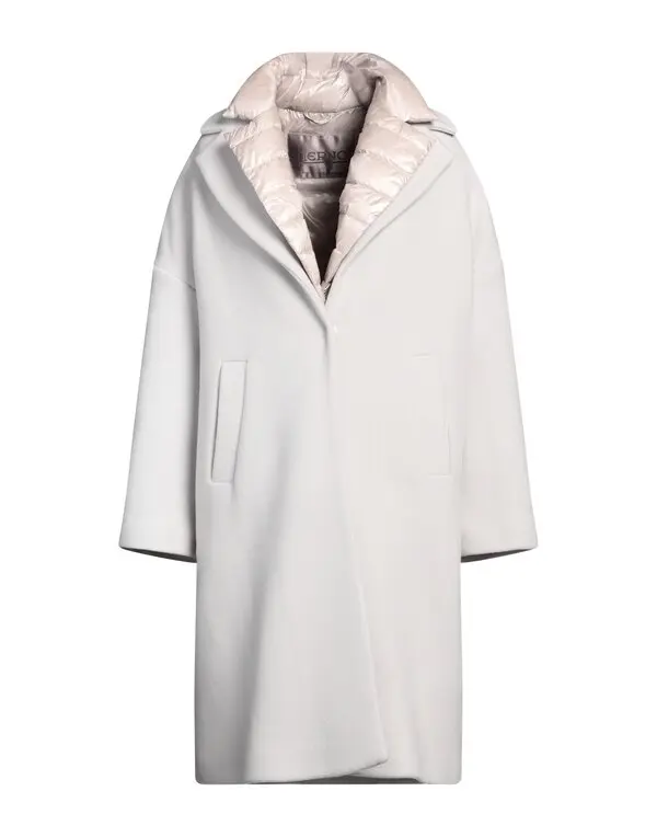 Herno Light Virgin Wool, Polyamide, Cotton, And Polyester Single-breasted Coat