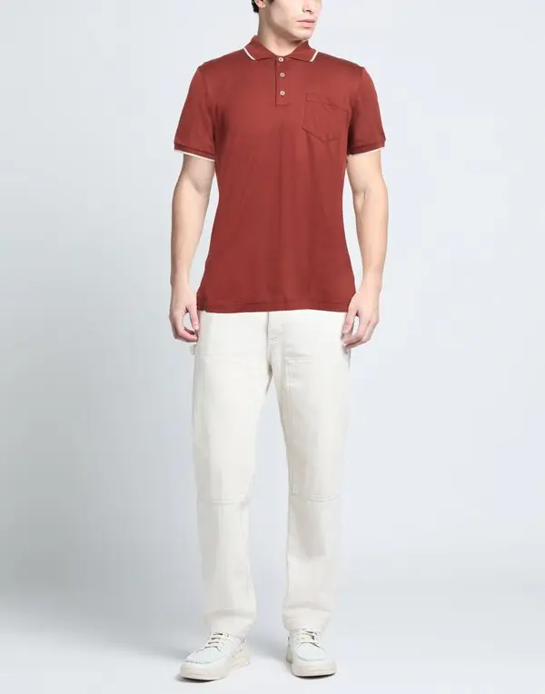 MOORER Polo Shirt Size Cotton